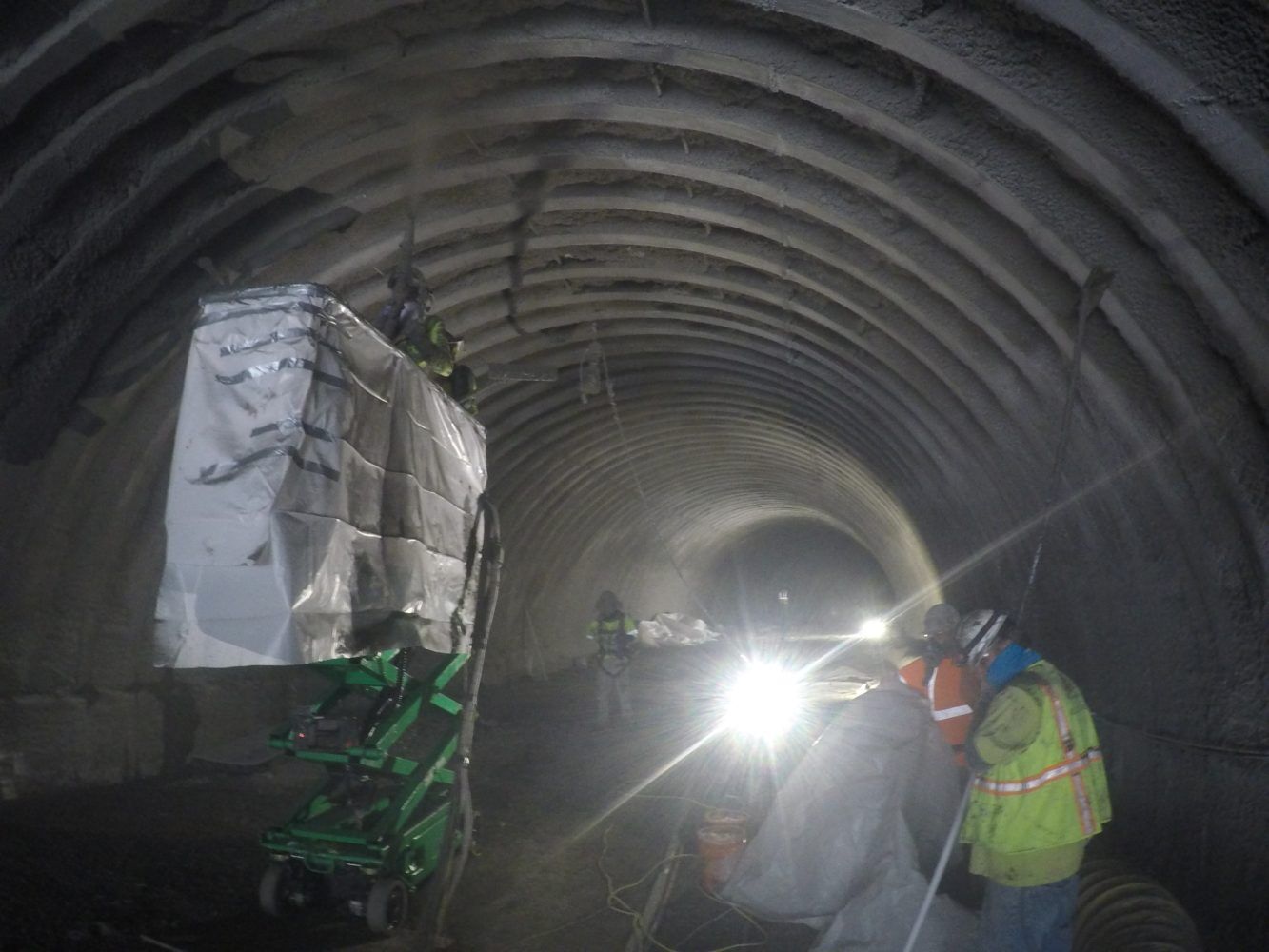 Shotcrete Tunnel Linings | Houston - CCP Shotcrete + Pumping