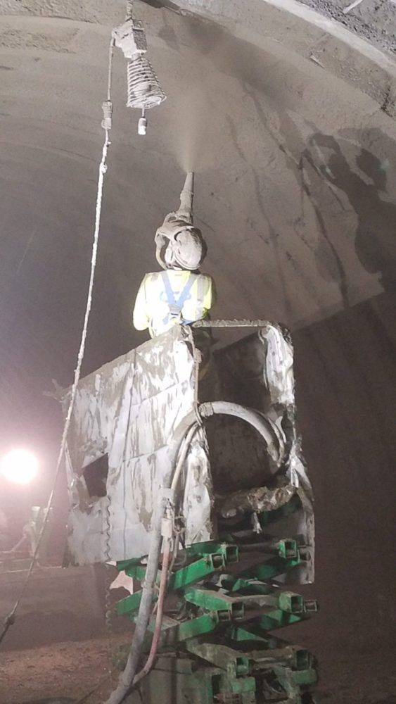 Shotcrete Tunnel Linings | Houston - CCP Shotcrete + Pumping