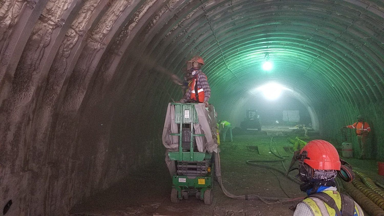 Shotcrete Tunnel Linings | Houston - CCP Shotcrete + Pumping