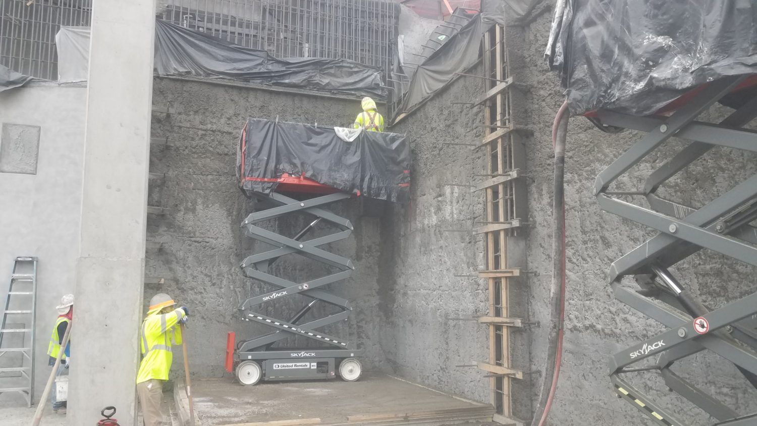 Shotcrete Foundation Walls in Austin Texas | CCP Shotcrete + Pumping
