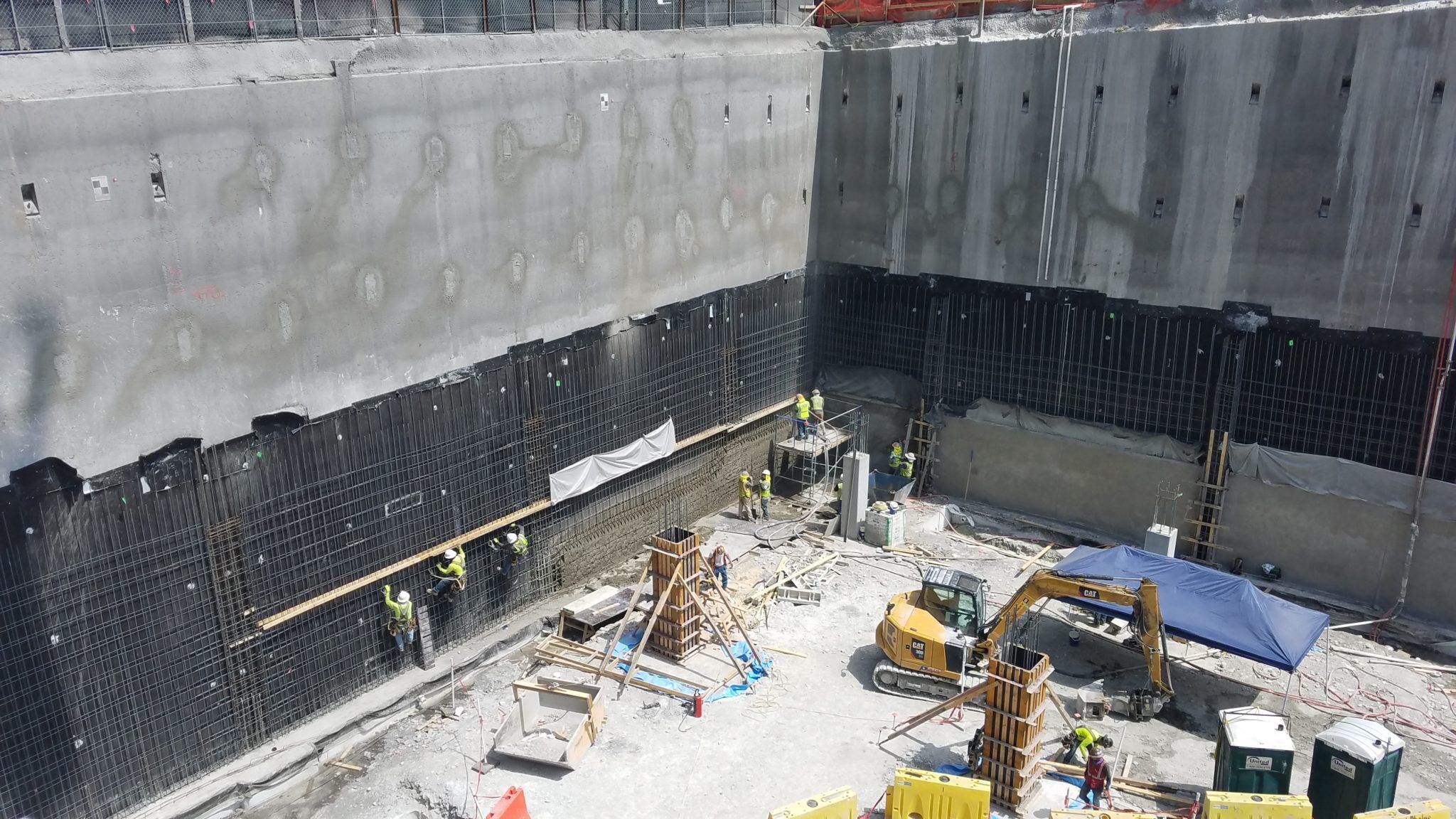 Structural Shotcrete Walls - CCP Shotcrete + Pumping