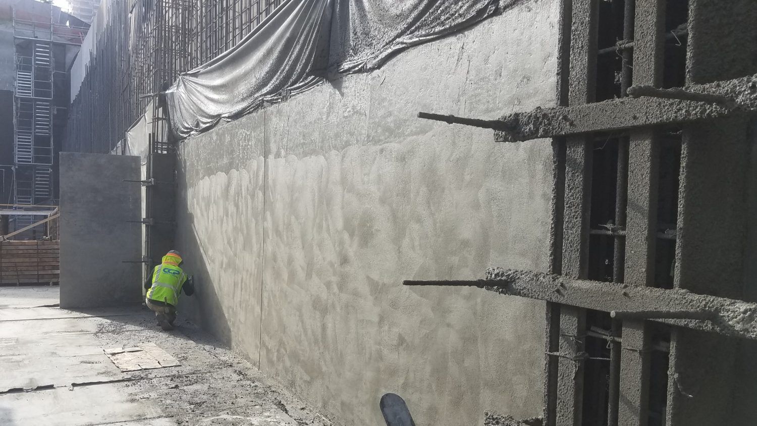Shotcrete Foundation Walls in Austin Texas | CCP Shotcrete + Pumping