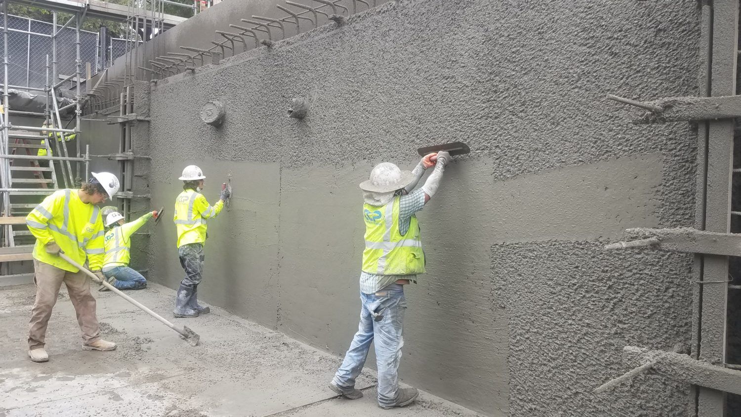 Shotcrete Foundation Walls in Austin Texas | CCP Shotcrete + Pumping