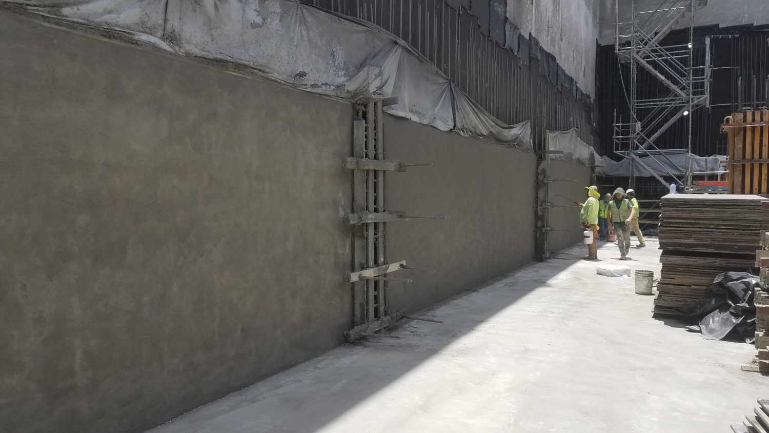 Shotcrete Foundation Walls in Austin Texas | CCP Shotcrete + Pumping